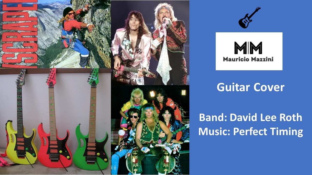 David Lee Roth - Perfect Timing - Cover Guitar - Steve Vai - YouTube