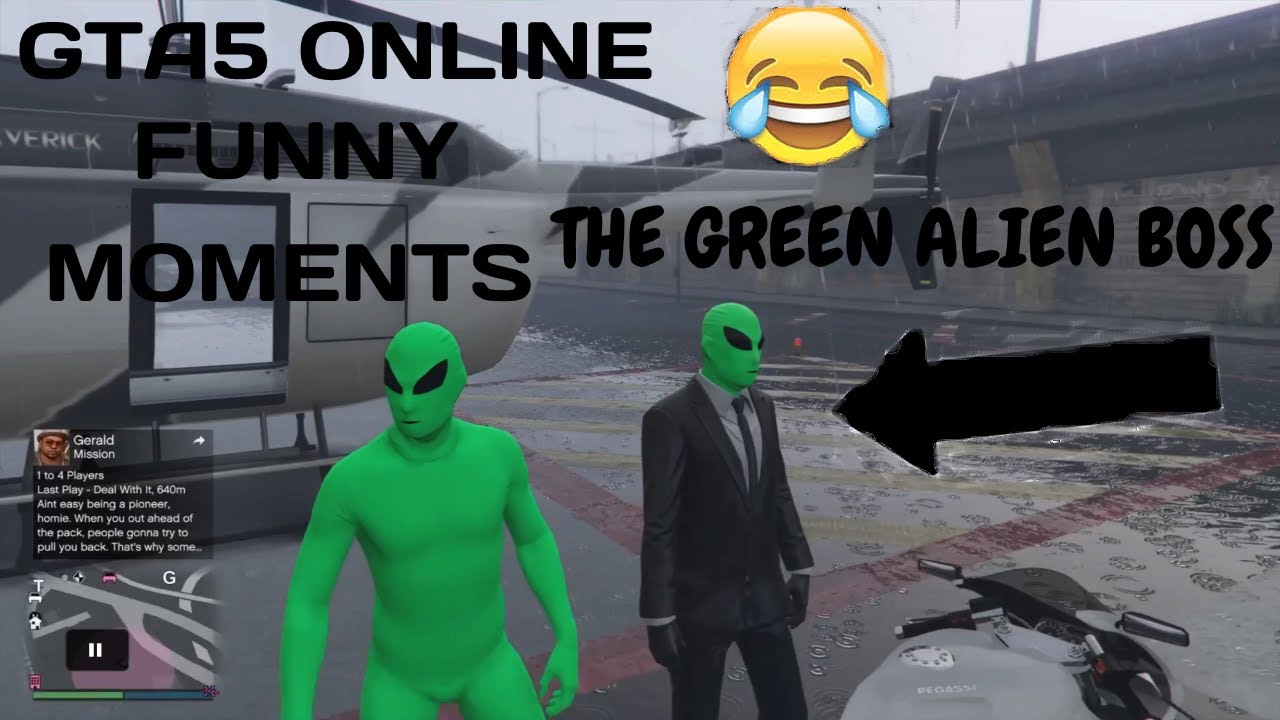 GTA5 ONLINE - The Green Gangs BOSS In GTA5 (GTA5 ONLINE GREEN GANGS ...