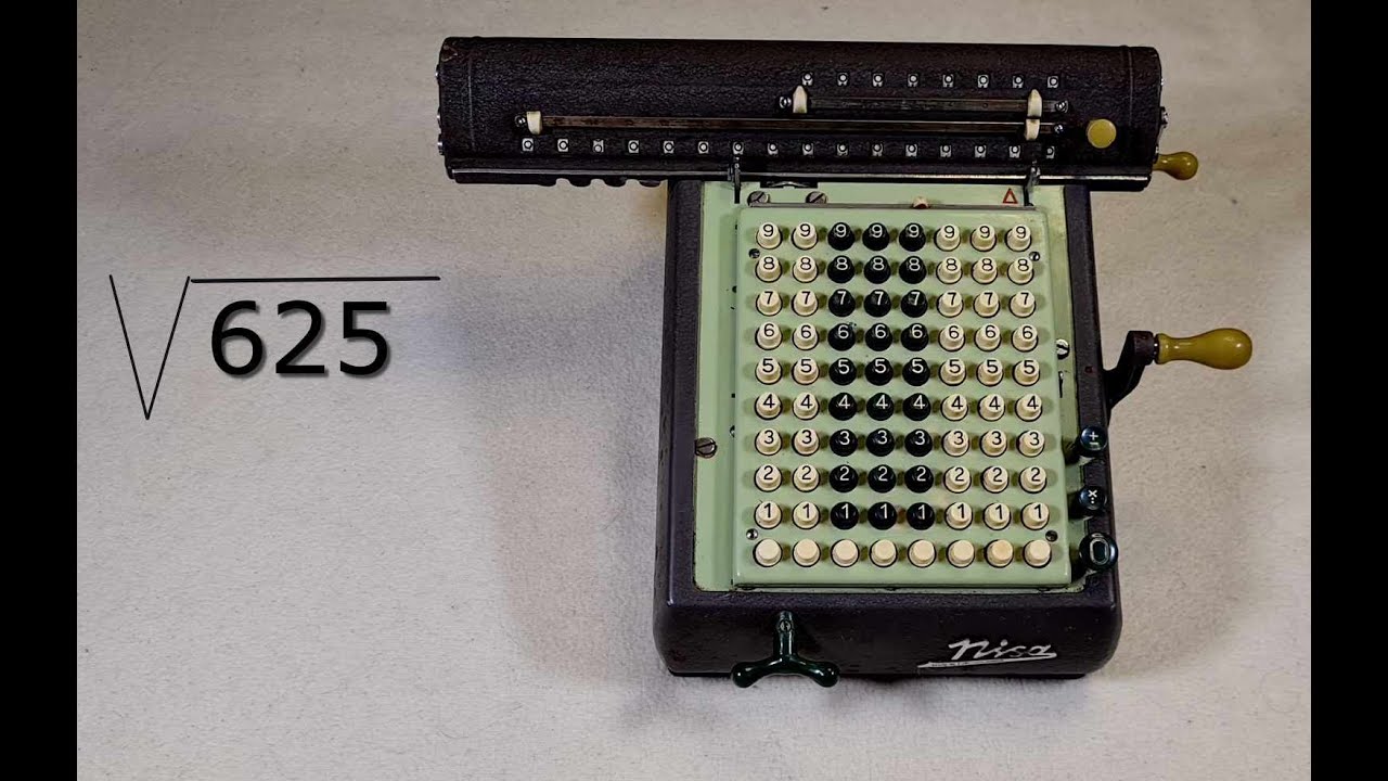 How To Do A Square Root With A Mechanical Calculator YouTube how-to-do-a-square-root-with-a-mechanical-calculator-youtube