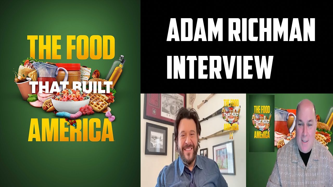 Adam Richman Interview - The Food That Built America S4 (History ...