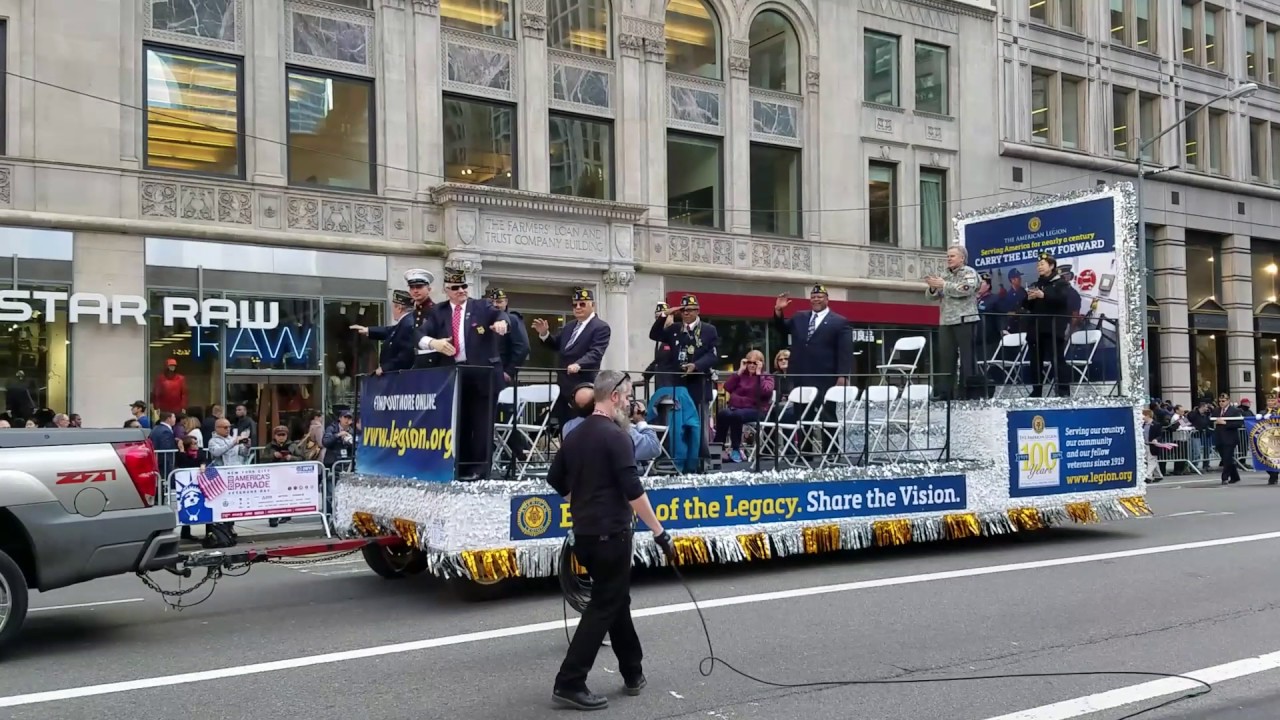 American Legion in 2016 NYC Veterans Day Parade - YouTube