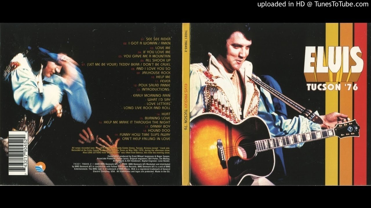 ELVIS - Hurt - LIVE Tucson 1976/06/01 - YouTube