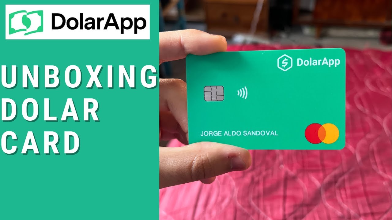 Unboxing Tarjeta Física #DolarApp #DolarCard en español | México - YouTube