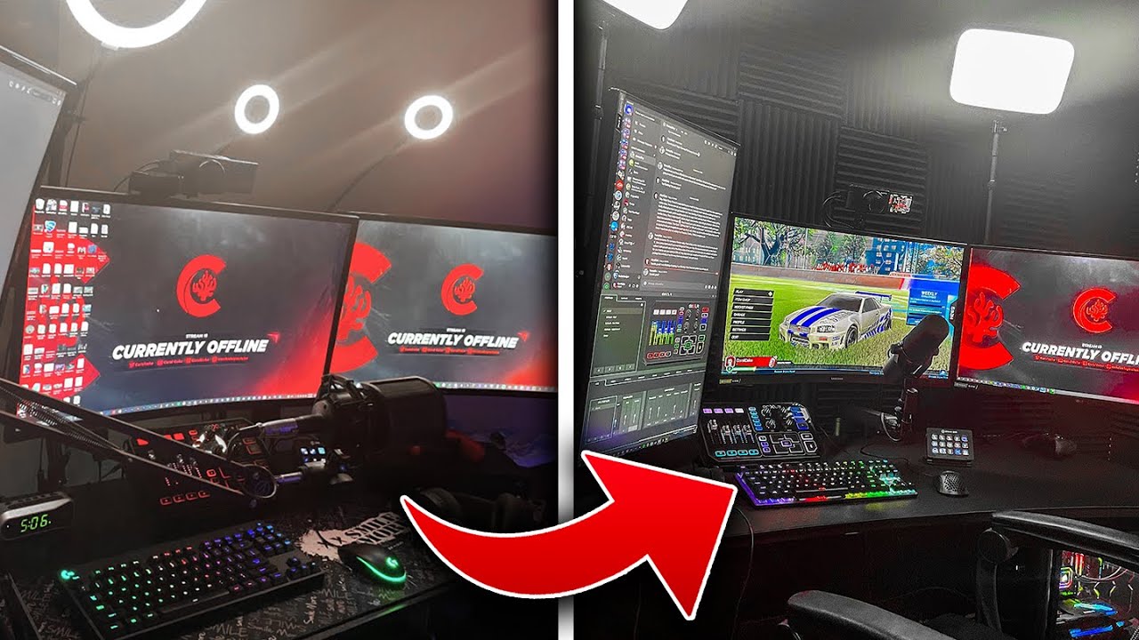 I Finally Built My DREAM Streaming Setup! - YouTube
