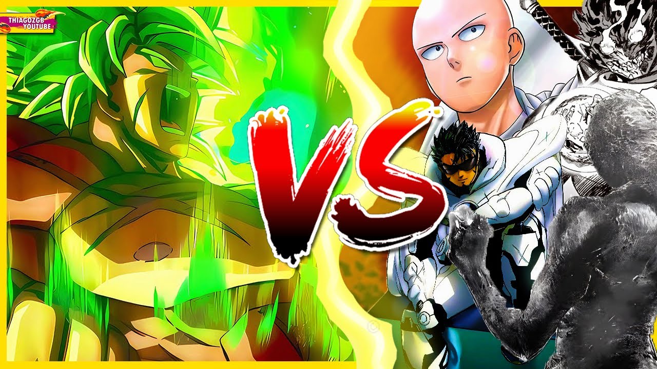 BROLY vs UNIVERSO DE ONE PUNCH MAN - Uma LUTA SINCERA! - YouTube