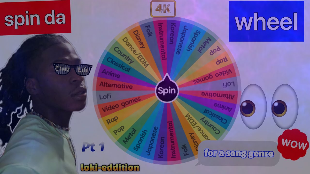 spin da wheel ! & find a song genre pt 1 #ferg - YouTube
