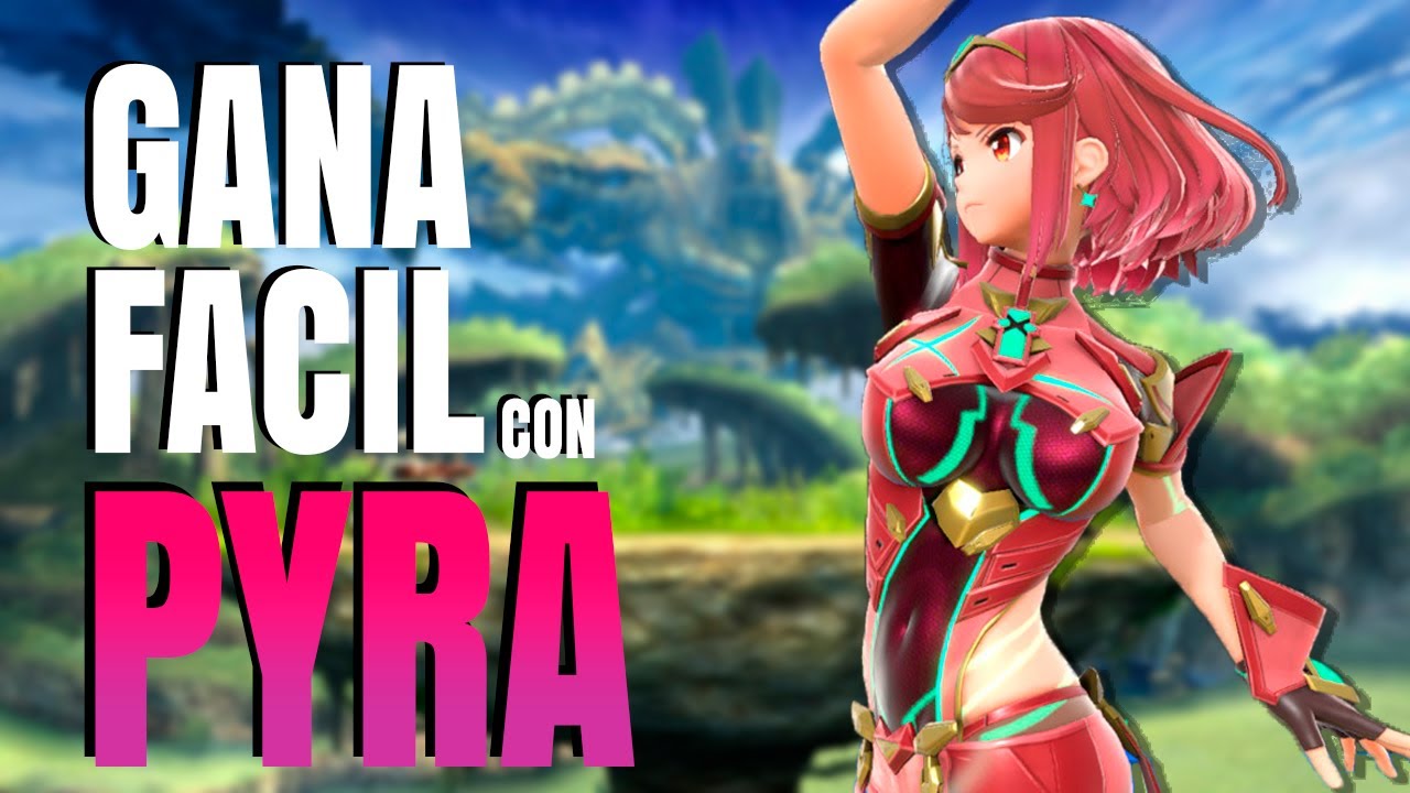 Como Usar A PYRA En SMASH ULTIMATE - YouTube