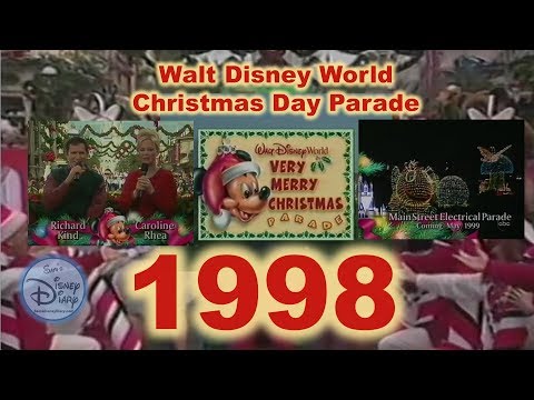 1998 Walt Disney World Christmas Day Parade | Caroline Rhea | Richard Kind | 'N Sync | Wayne Brady