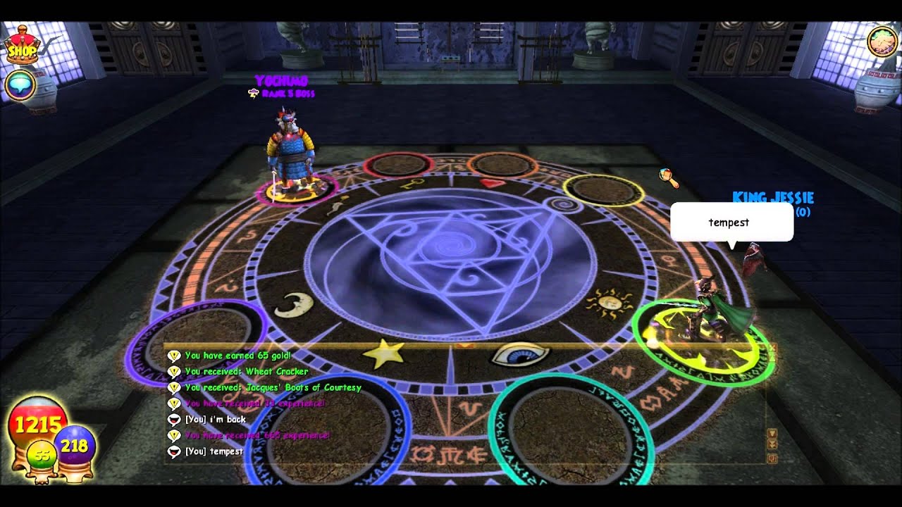 Wizard101 - Mooshu Walkthrough: The First Boss - YouTube