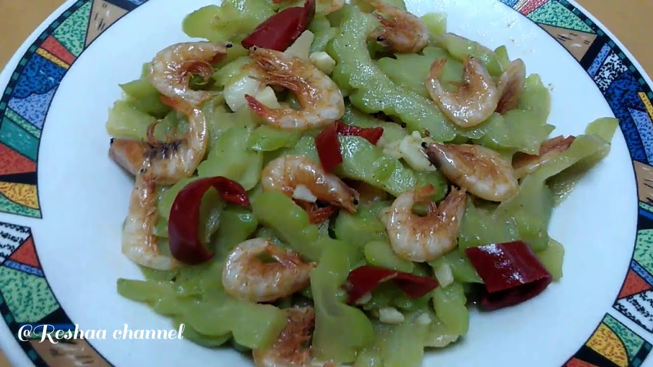 Cara masak tumis pare udang kering ala taiwan - YouTube