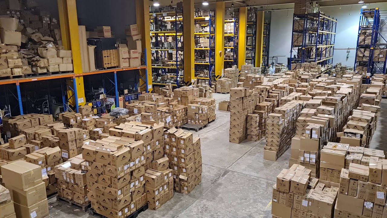 Warehouse Thermal Fogging - YouTube