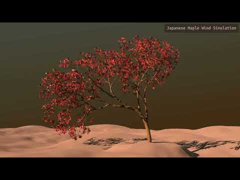 Houdini Botanical Node Bundle - Branches & Wind Sim