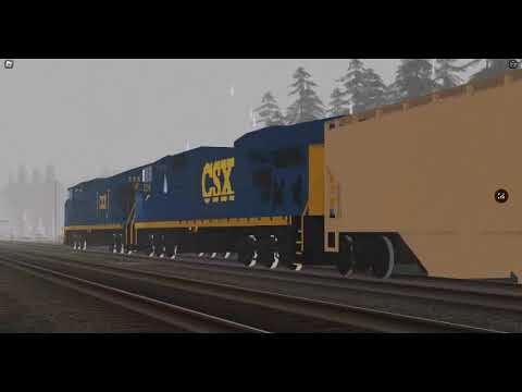 ROBLOX Railfanning at Folkston, GA S43E32: CSX Grain Train - YouTube