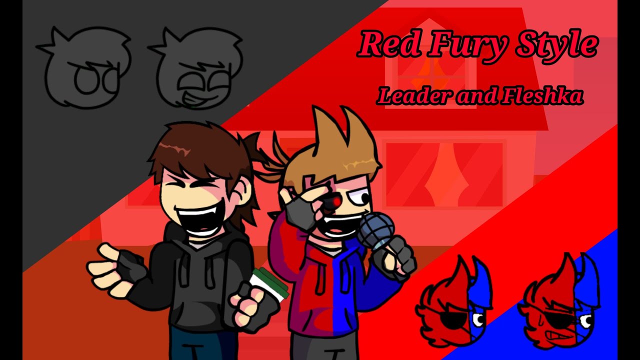 Fnf Red fury Leader and Fleshka sings Grenade - YouTube