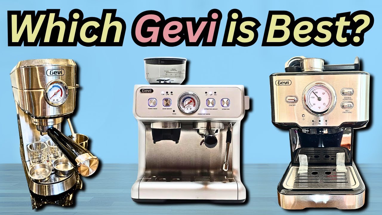 Gevi Espresso Machine Reviews: Which Gevi Espresso Machine is BEST ...