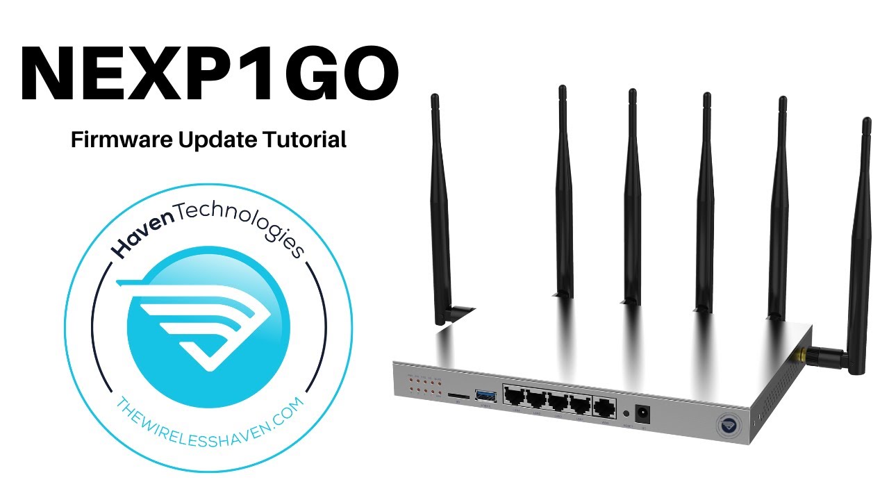 The Wireless Haven Tutorials - Updating the NEXP1GO Router Firmware ...