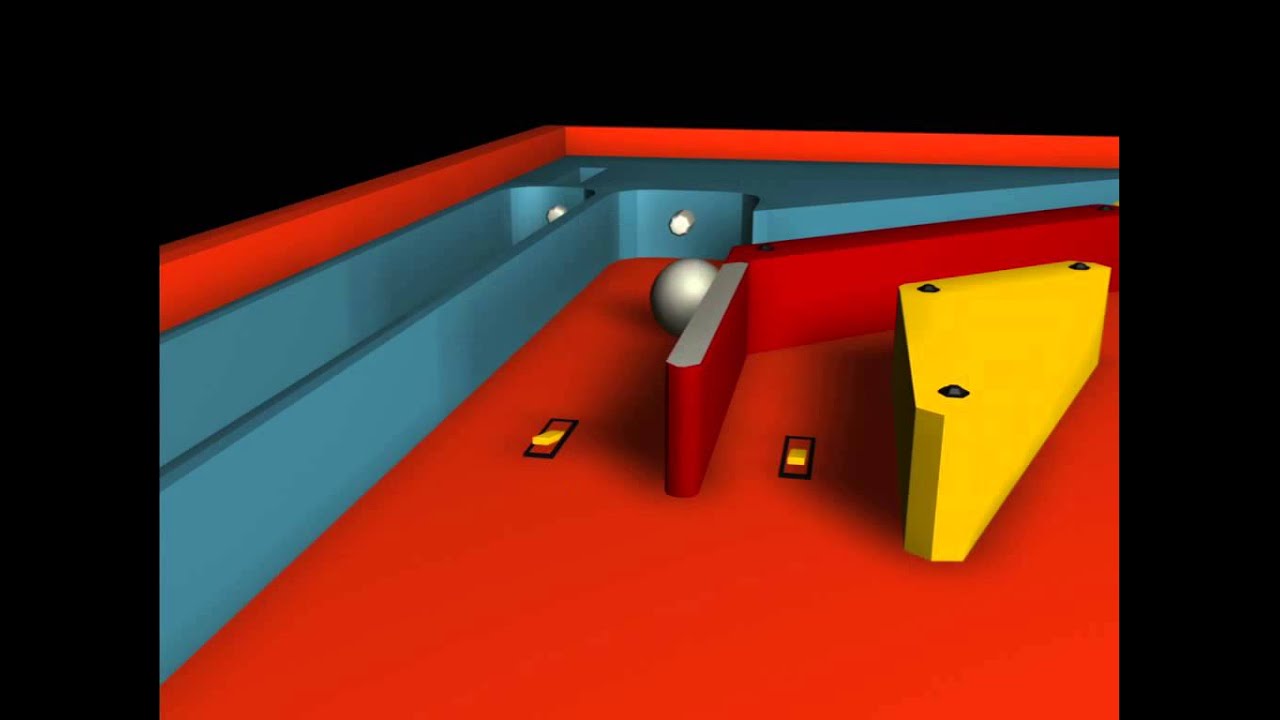 Pinball 3D Animation (Maya) - YouTube