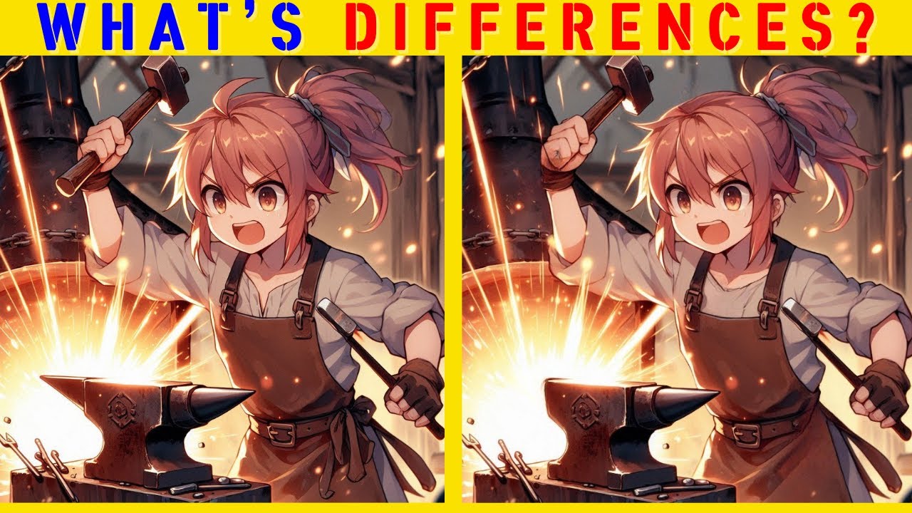 【Spot the Difference】 Discover 5 hidden differences and be amazed! | Fun Brain Teaser Challenge ...