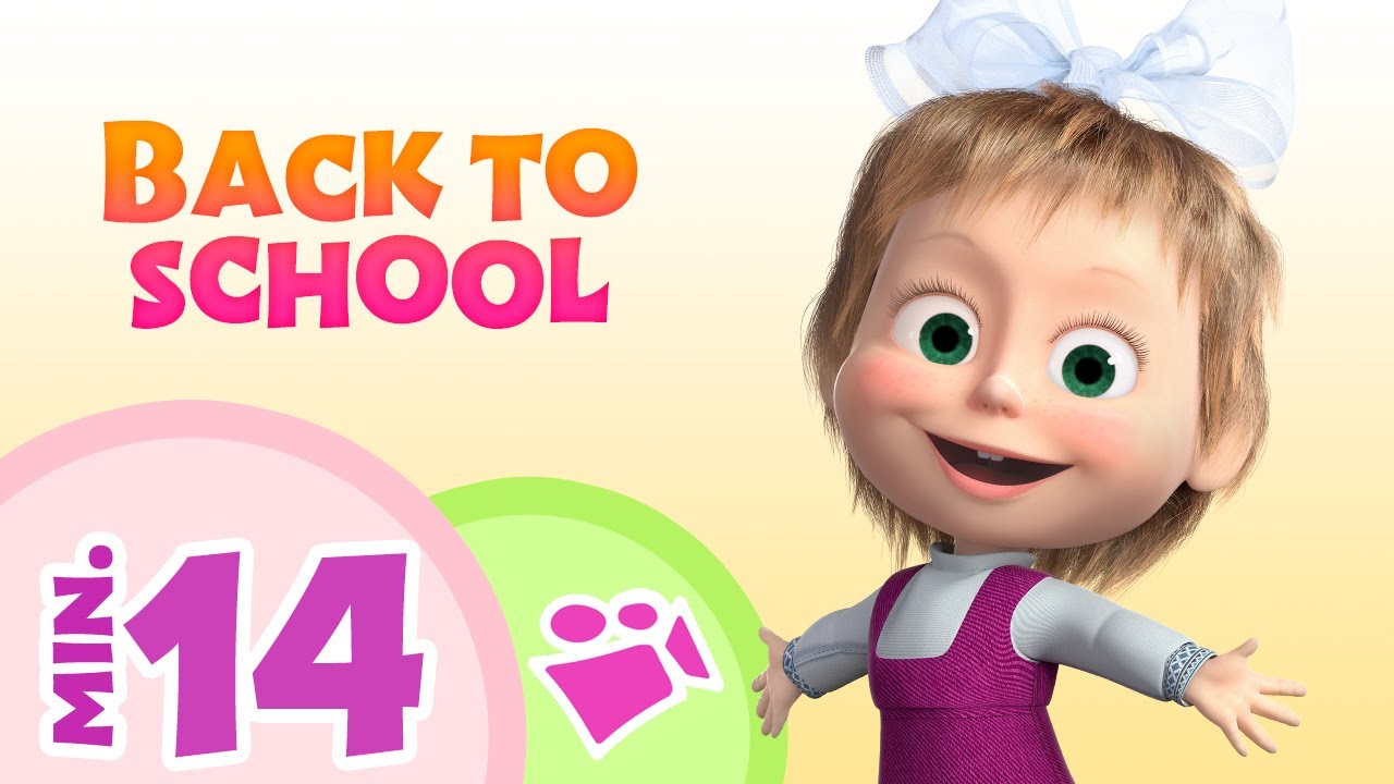 TaDaBoom English 🌍BACK TO SCHOOL 🌍Collection of kids' songs 🎵 Masha and ...