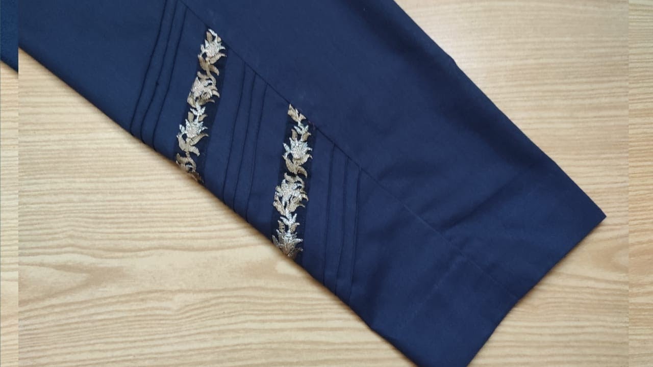 pintex trouser design method| trouser design for winter| - YouTube