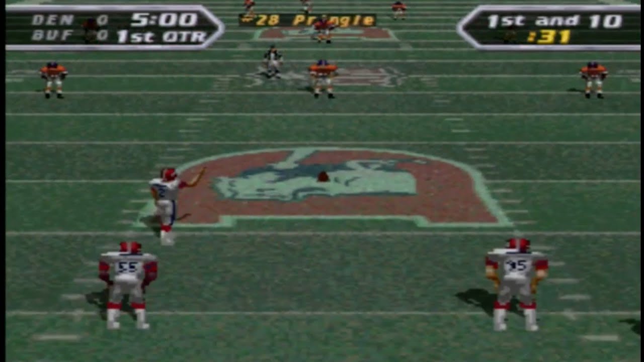 NFL Quarterback Club 97 -- Gameplay (PS1) - YouTube