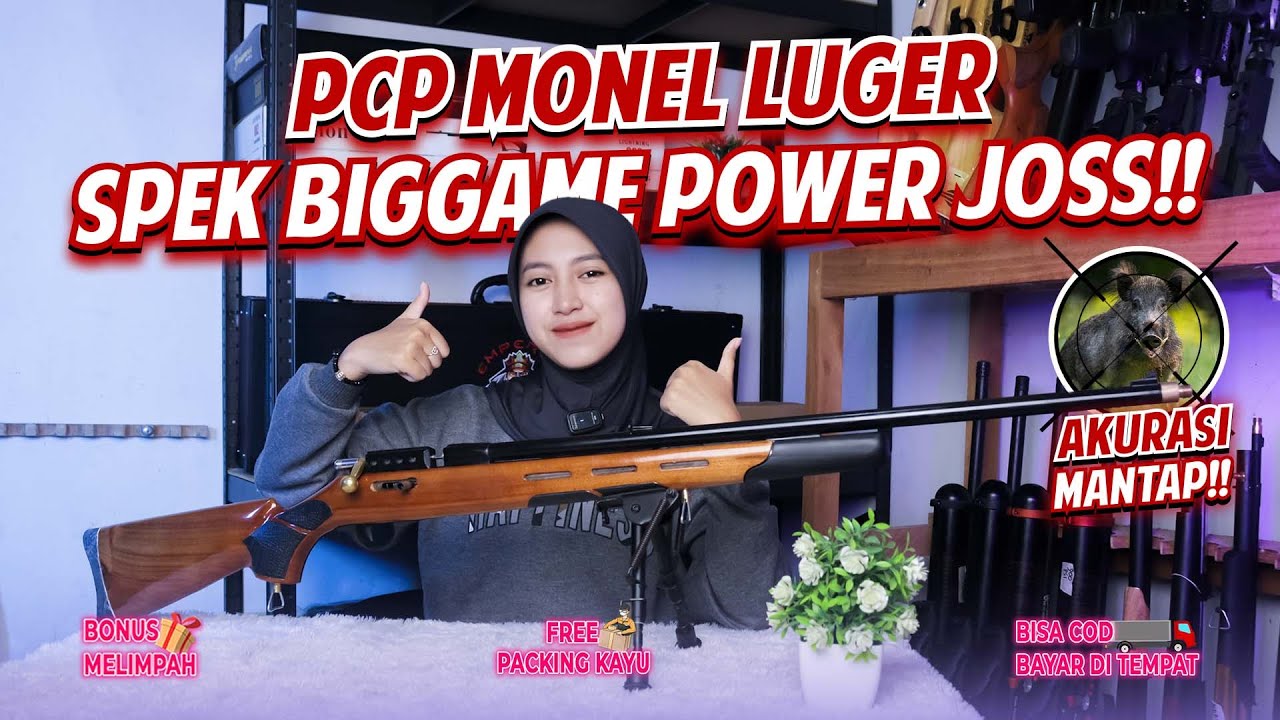 PCP MONEL RUGER SPEK MULTIHUNTING🥵 POWER JOS, SIMAK SPESIFIKASINYA‼️ ...