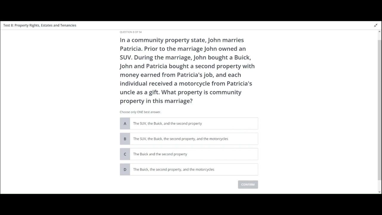 Real Estate Practice Quizzes: Property Rights, State and tenancies ...