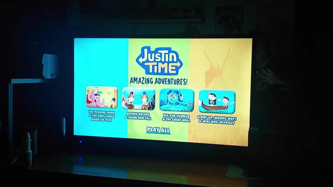 Opening Of Justin Time: Amazing Adventures DVD From 2013 - YouTube
