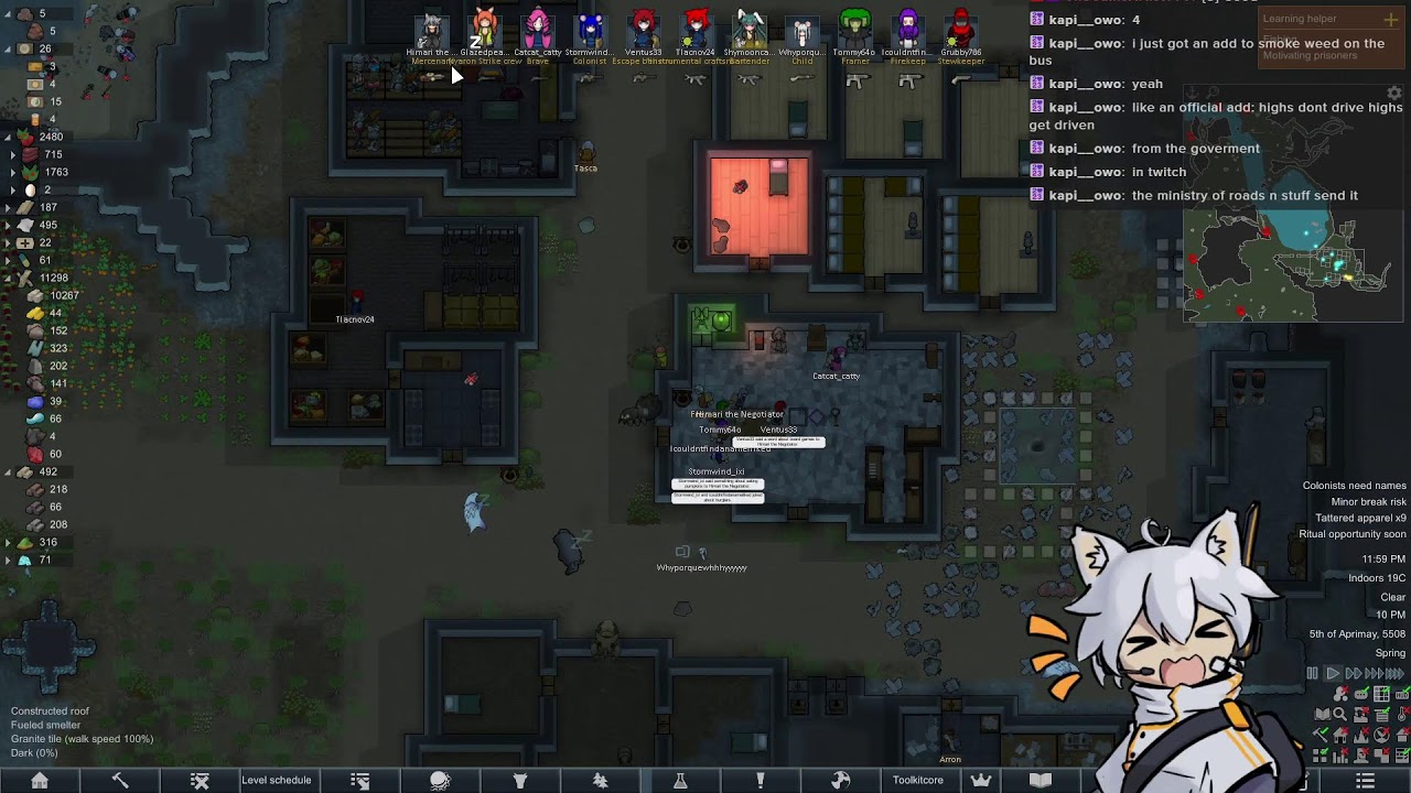 I LOVE DROUGHT AND TOXIC FALLOUT HAHAHAH- Rimworld No Pause Perry ...