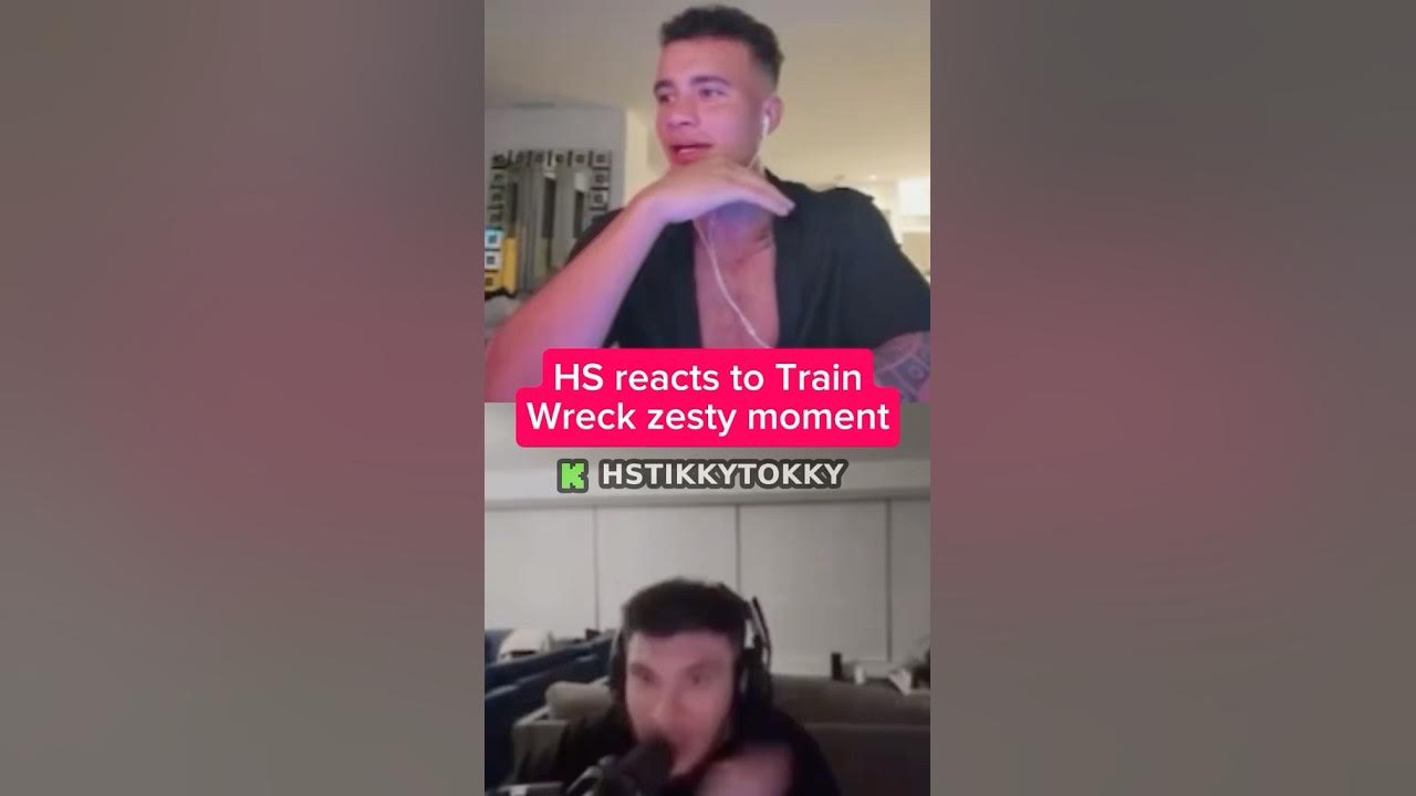HS Reacts to Train Wreck Zesty Moment #fyp #foryou #viral #hstikkytokky #stream #kick #funny ...