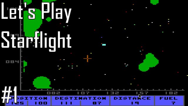 Let's Play Starflight - Entry 1 - Where it All Began (1/5) - YouTube