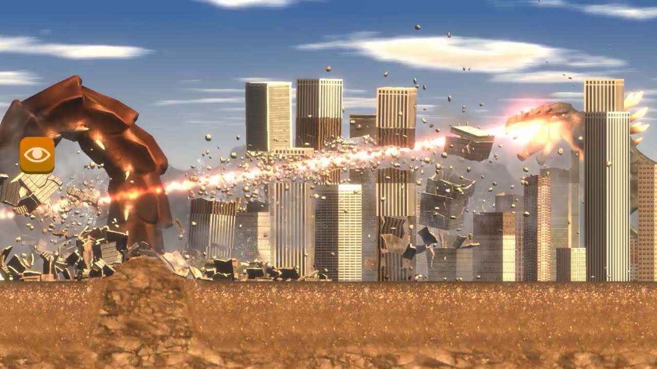 City Destroyed by *Snake Monster and*Godzilla 😱 - City Smash - YouTube