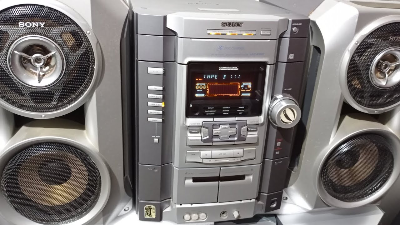 Testando Sony MHC-RG66T - YouTube
