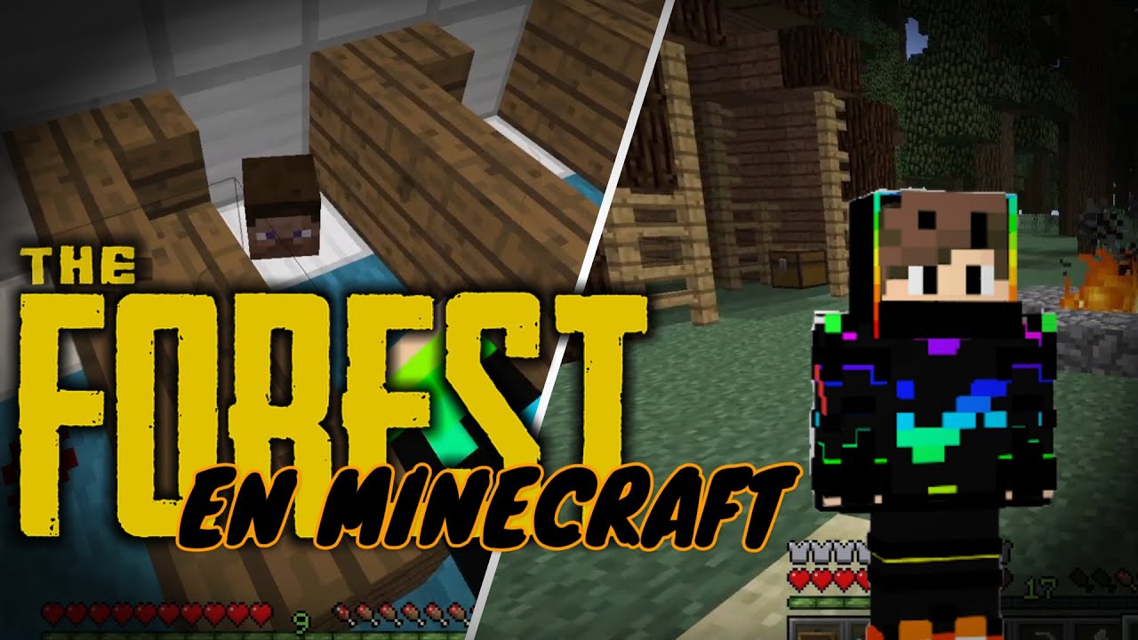 Así seria THE FOREST pero en Minecraft - YouTube