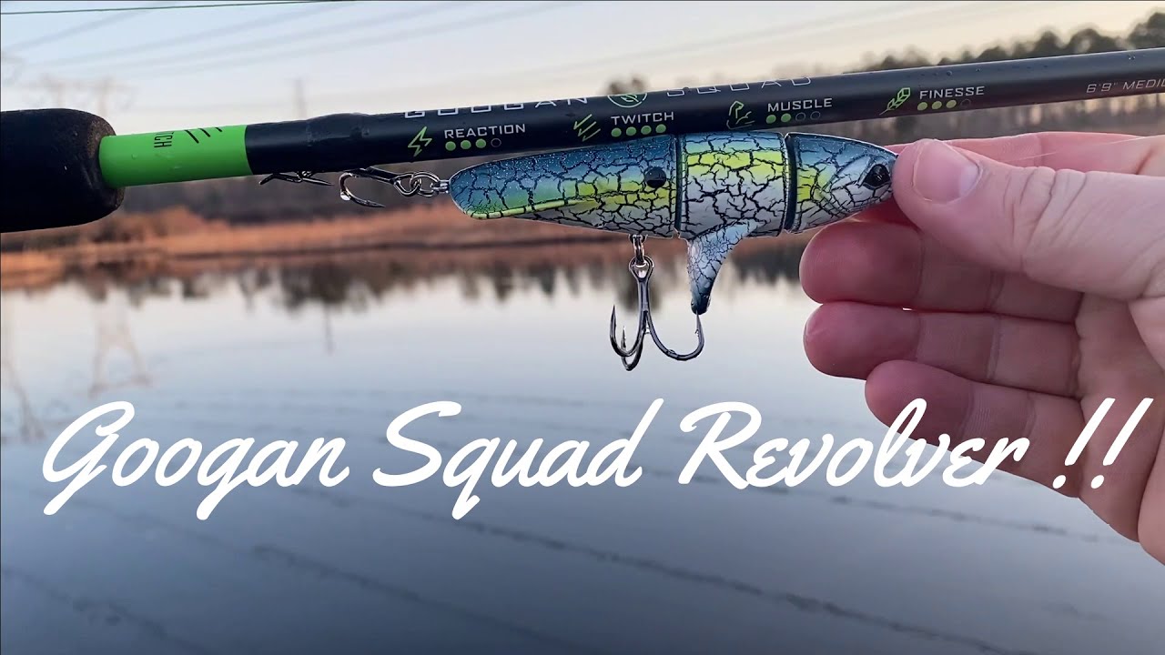 The Revolver by Googan Squad ! Great rookie topwater bait - YouTube