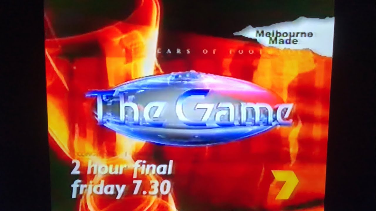 AFL The Game Grand Final Promo 2001 - YouTube