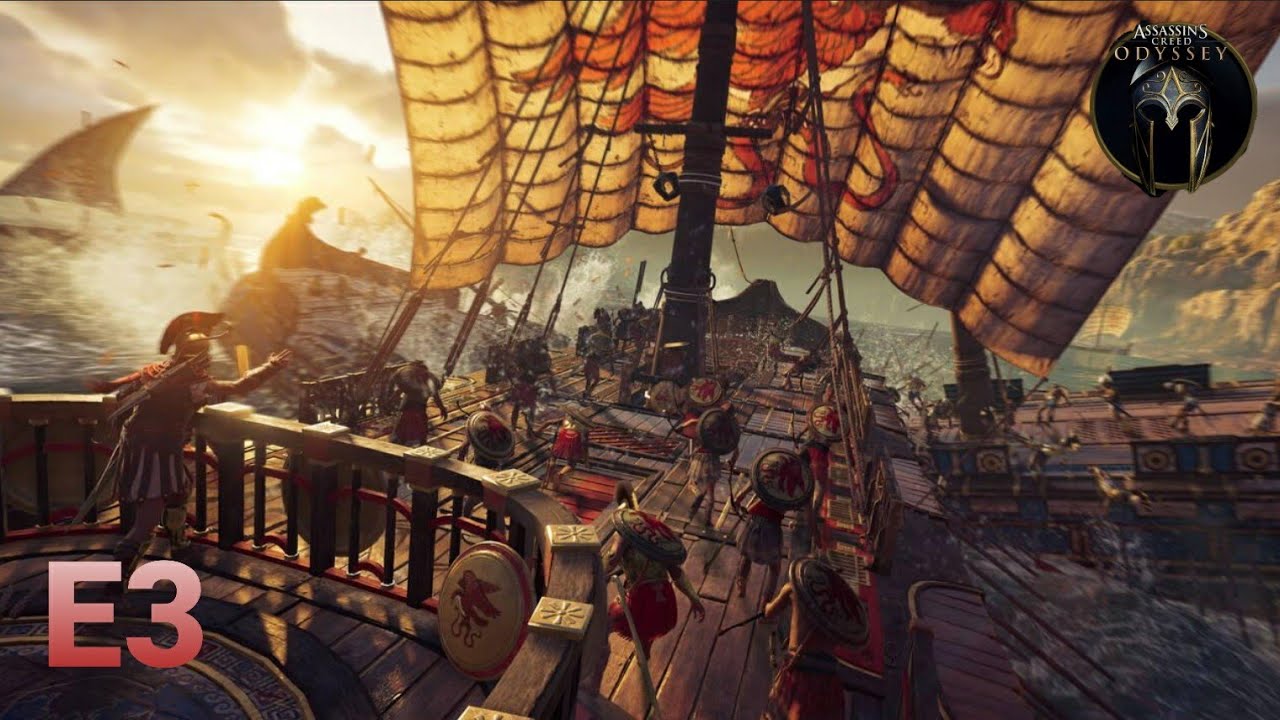 Le cyclope en moins et EN ROUTE VERS LA MER (Assaaains creed odyssey E3 ...