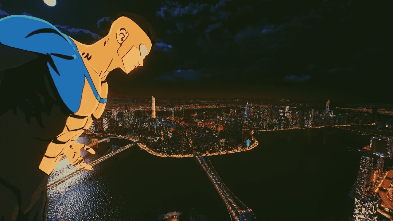 INVINCIBLE IN ACTION (4K FLYING IN NEW YORK) - YouTube