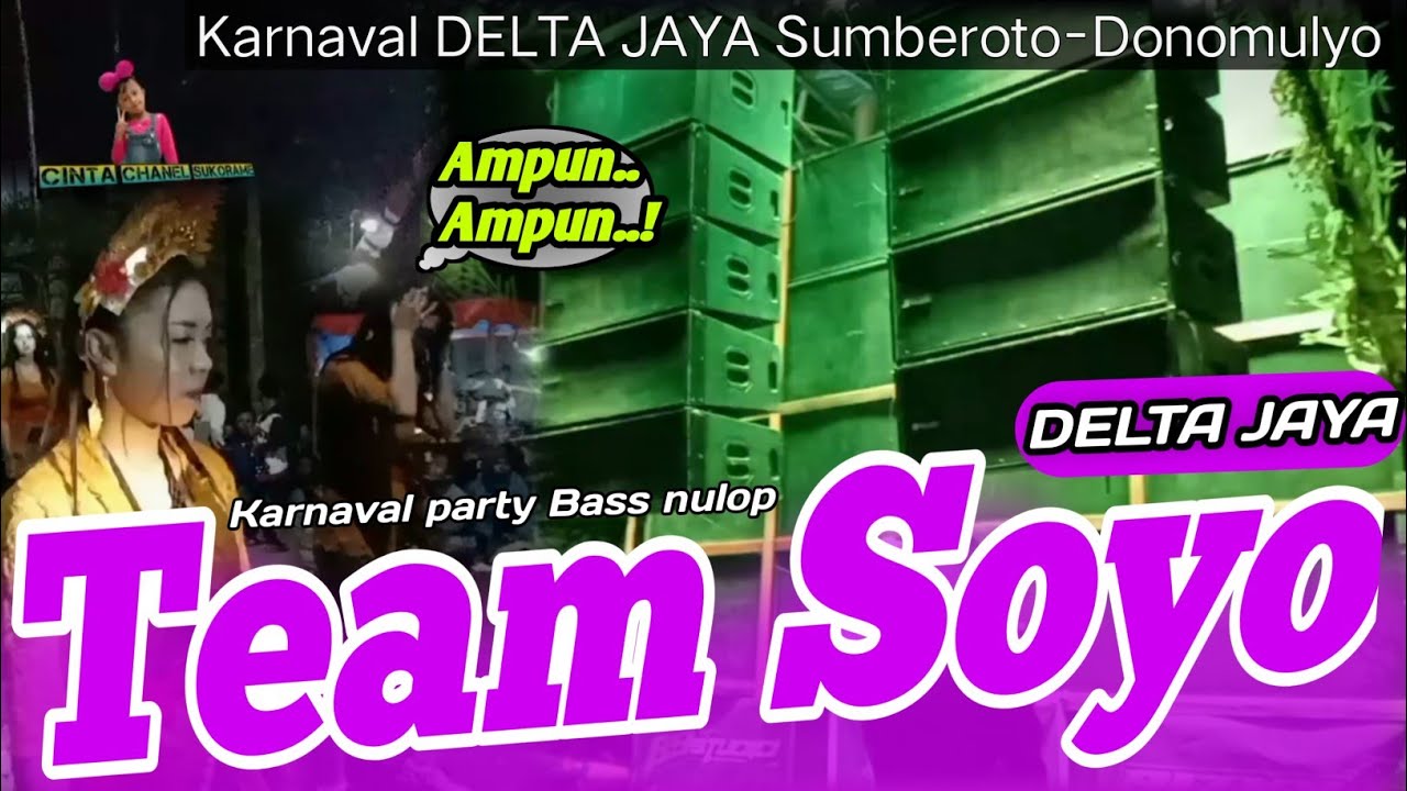 Heboh DELTA JAYA Sebagai Tuan Rumah+Pasukan Kebayak Karnaval Sumberoto ...