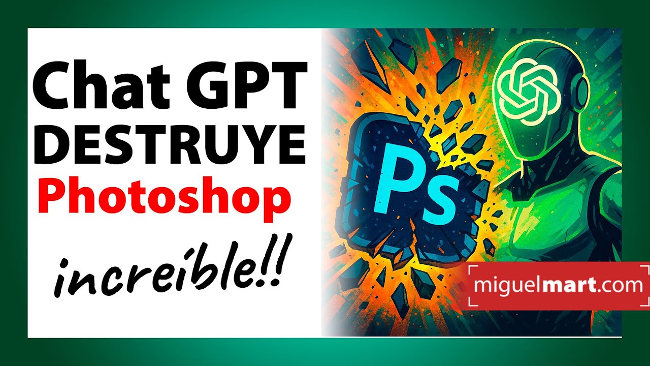 LO NUEVO DE CHAT GPT 🤯 ADIÓS A PHOTOSHOP - Crear y Modifica IMÁGENES ...