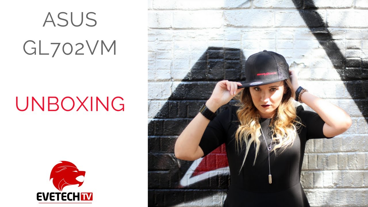 Asus ROG STRIX GL702VM Gaming Notebook unboxing with Tech Girl - YouTube