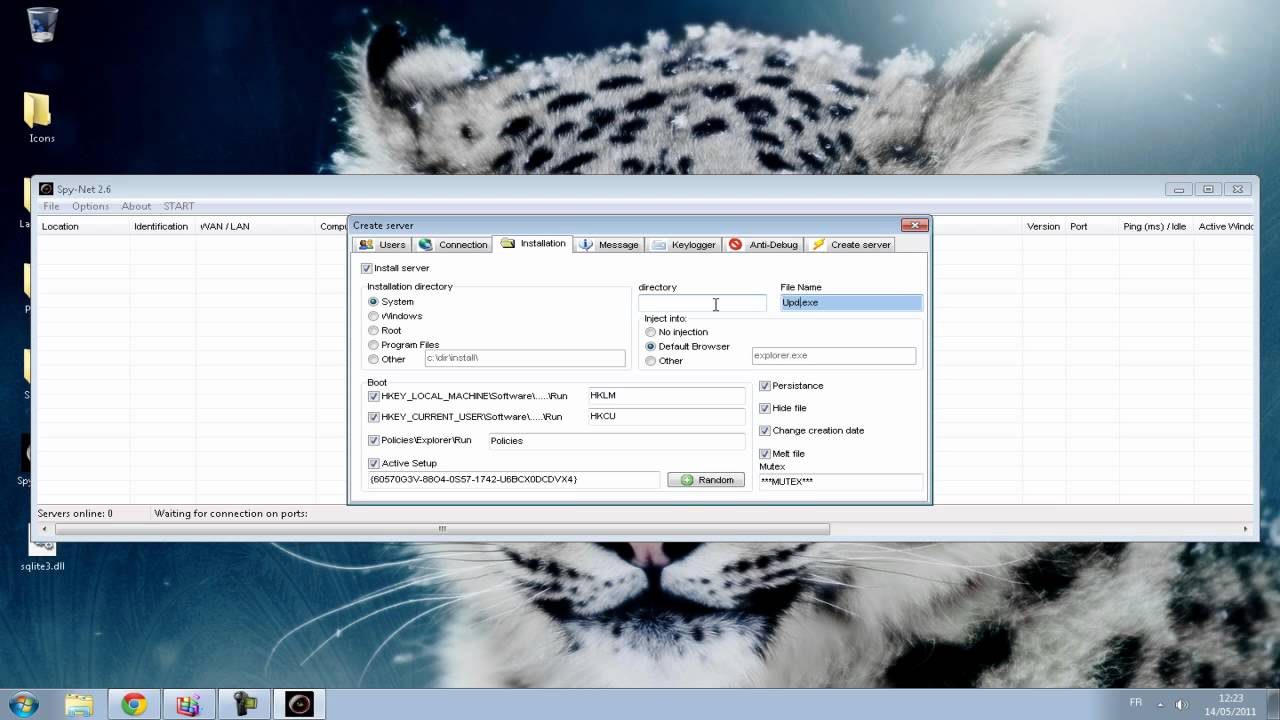 [FR - EN]SpyNet 2.6 Tutorial + LINK - YouTube