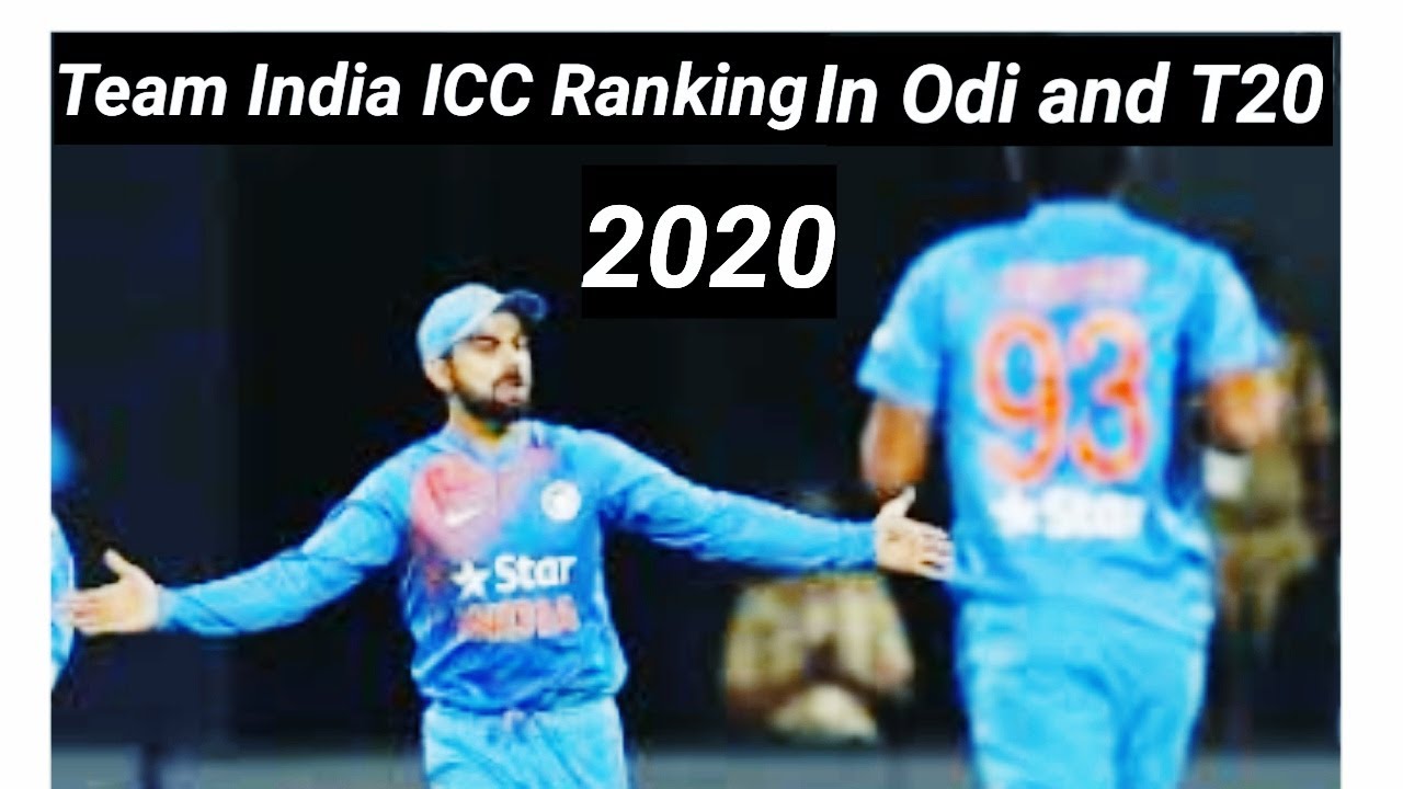 ICC Ranking 2020 l Team India ICC Ranking 2020 l Team India ranking ...