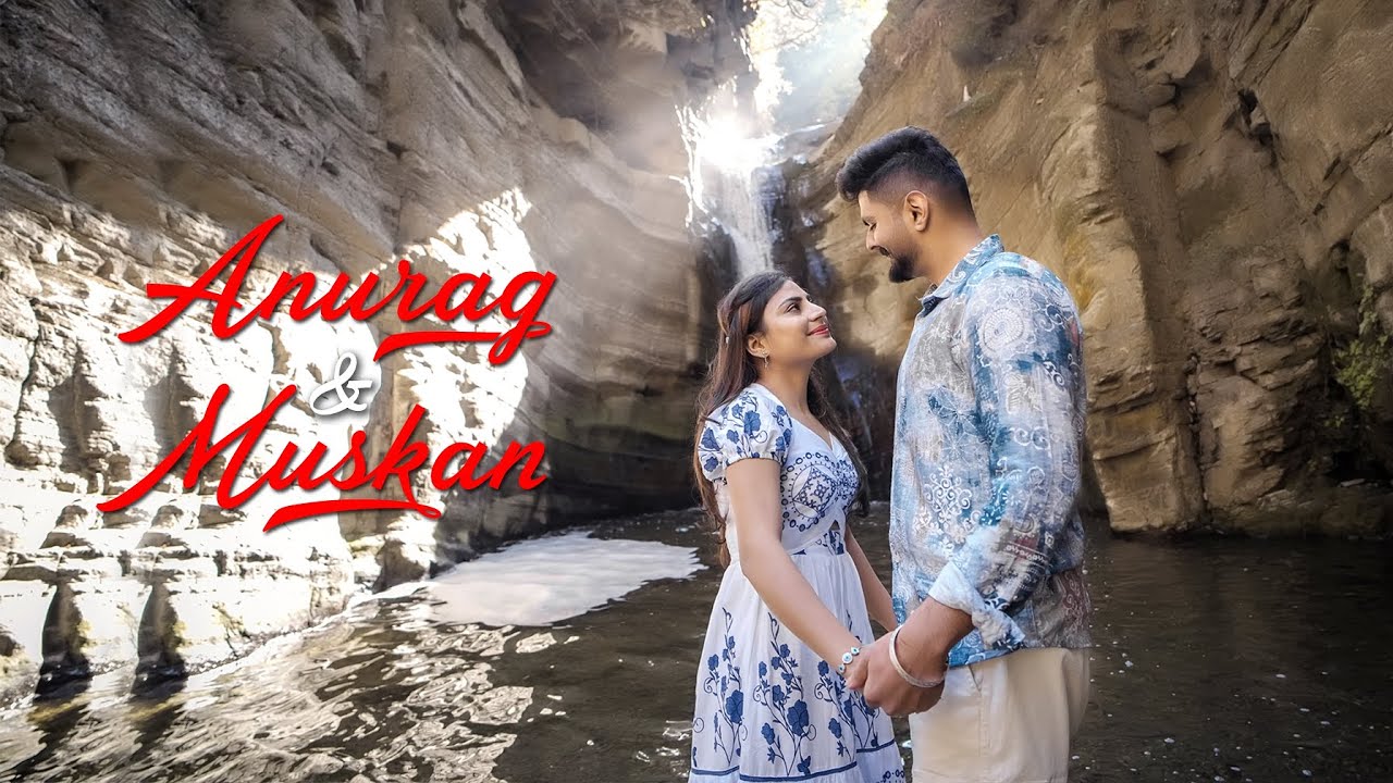 BEST PREWEDDING SHOOT ~ ANURAG & MUSKAN ~ STUDIO CITY LIGHT SUNAM - YouTube