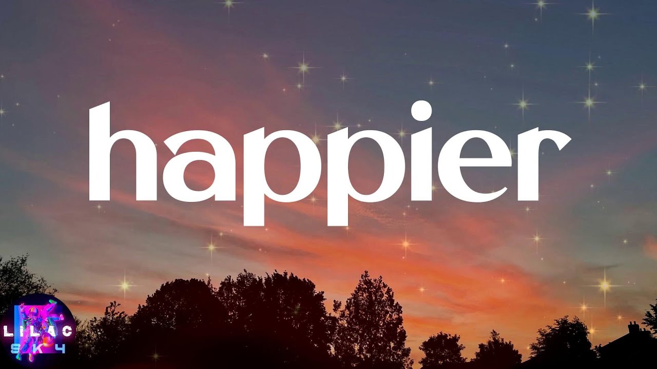 Olivia Rodrigo - happier (Lyrics) - YouTube