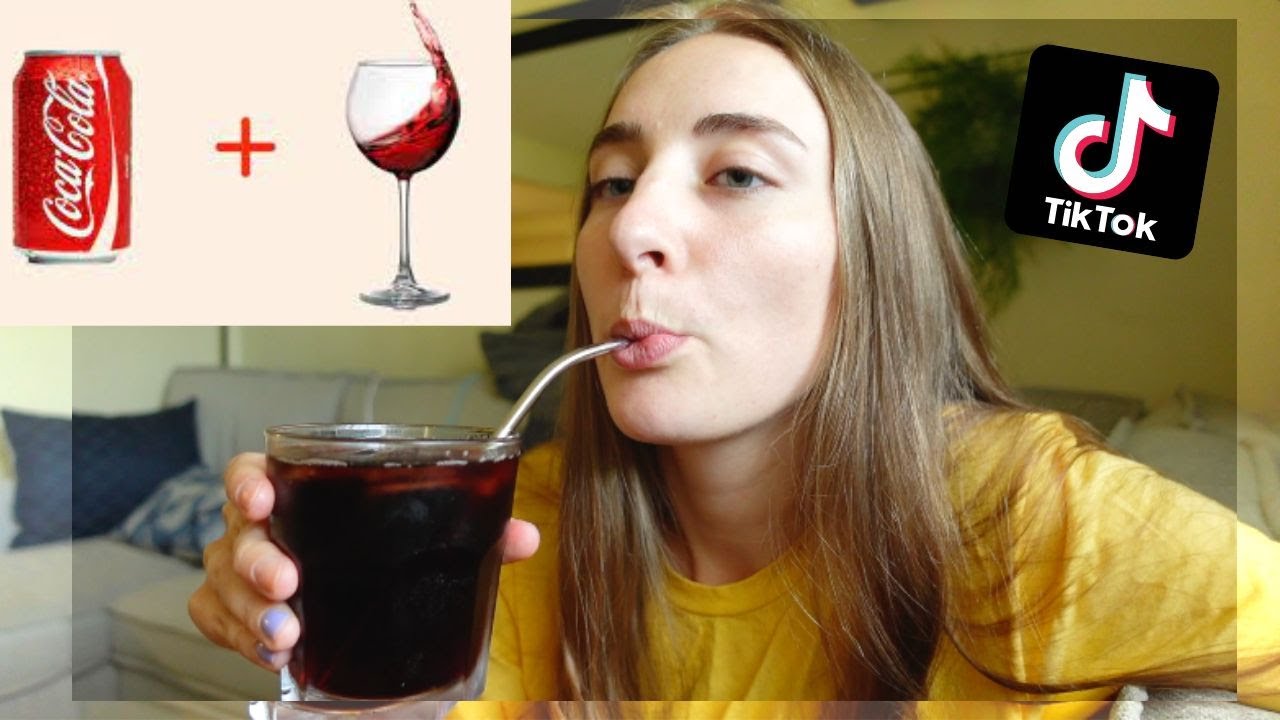 Trying Calimocho/Kalimotxo for the first time! Coca-Cola + Red Wine ...