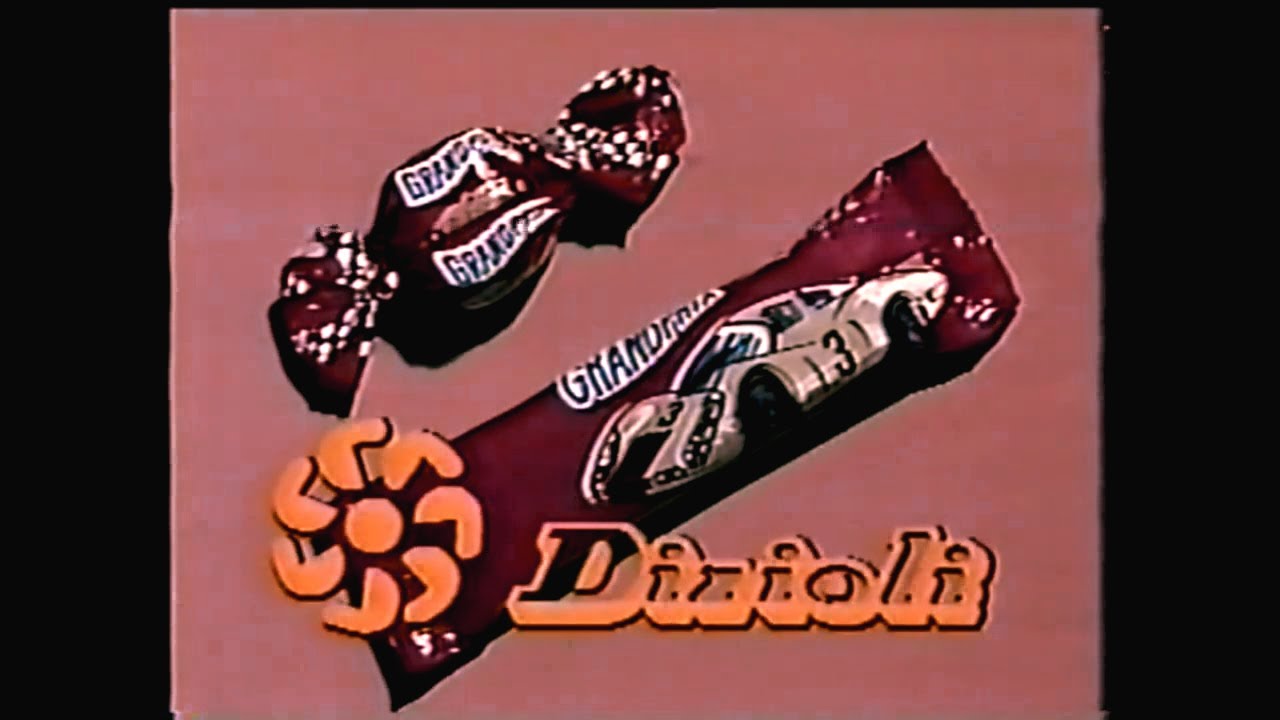 1985 a 1987 - Comercial chocolate GrandPrix Dizioli - YouTube