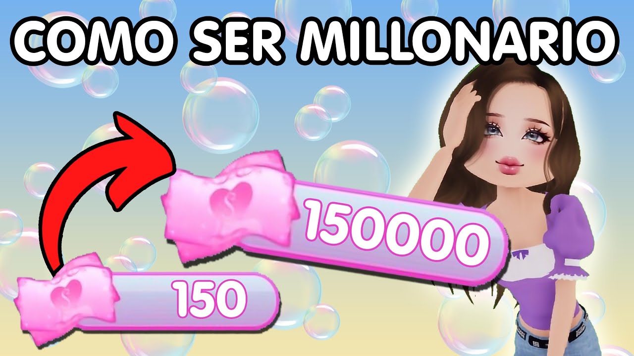 COMO SER MILLONARIO EN DRESS TO IMPRESS DE ROBLOX - YouTube
