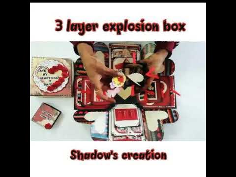 3 layer explosion box - YouTube