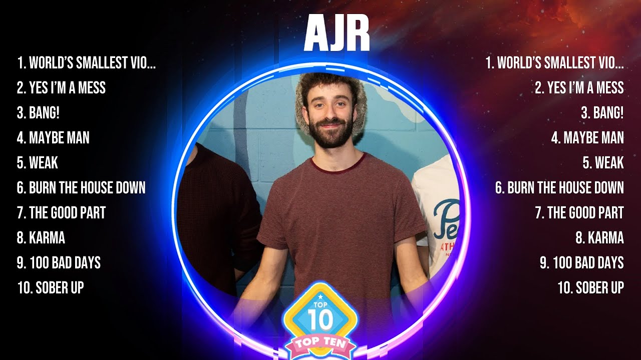 AJR Greatest Hits 2024 Collection - Top 10 Hits Playlist Of All Time ...